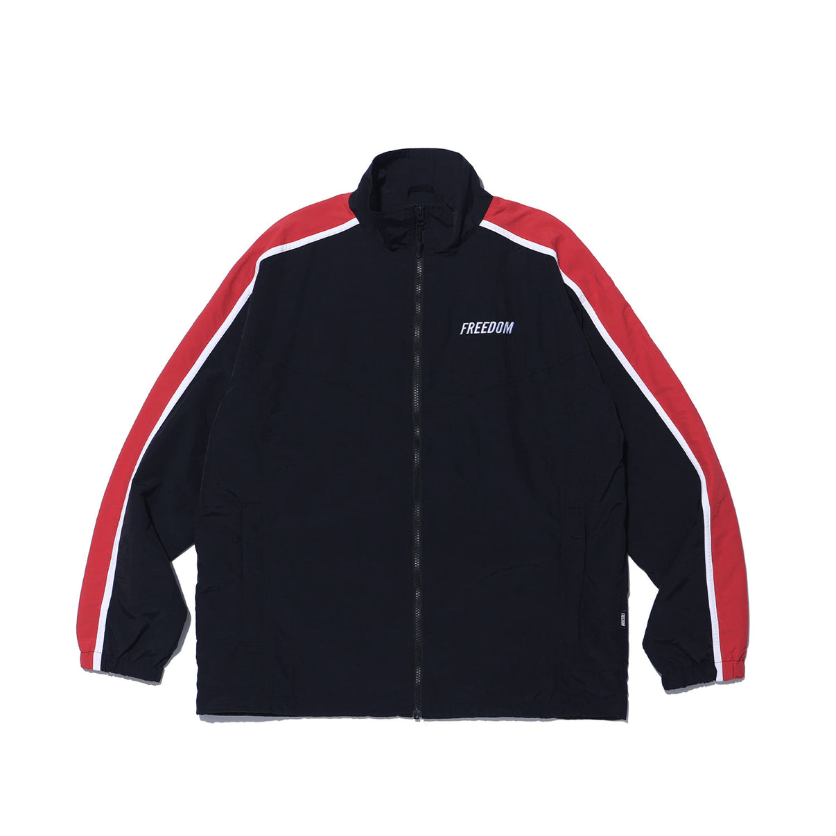 Sideline Windbreaker Jacket (Black/Red) – Freedom Whatever HK